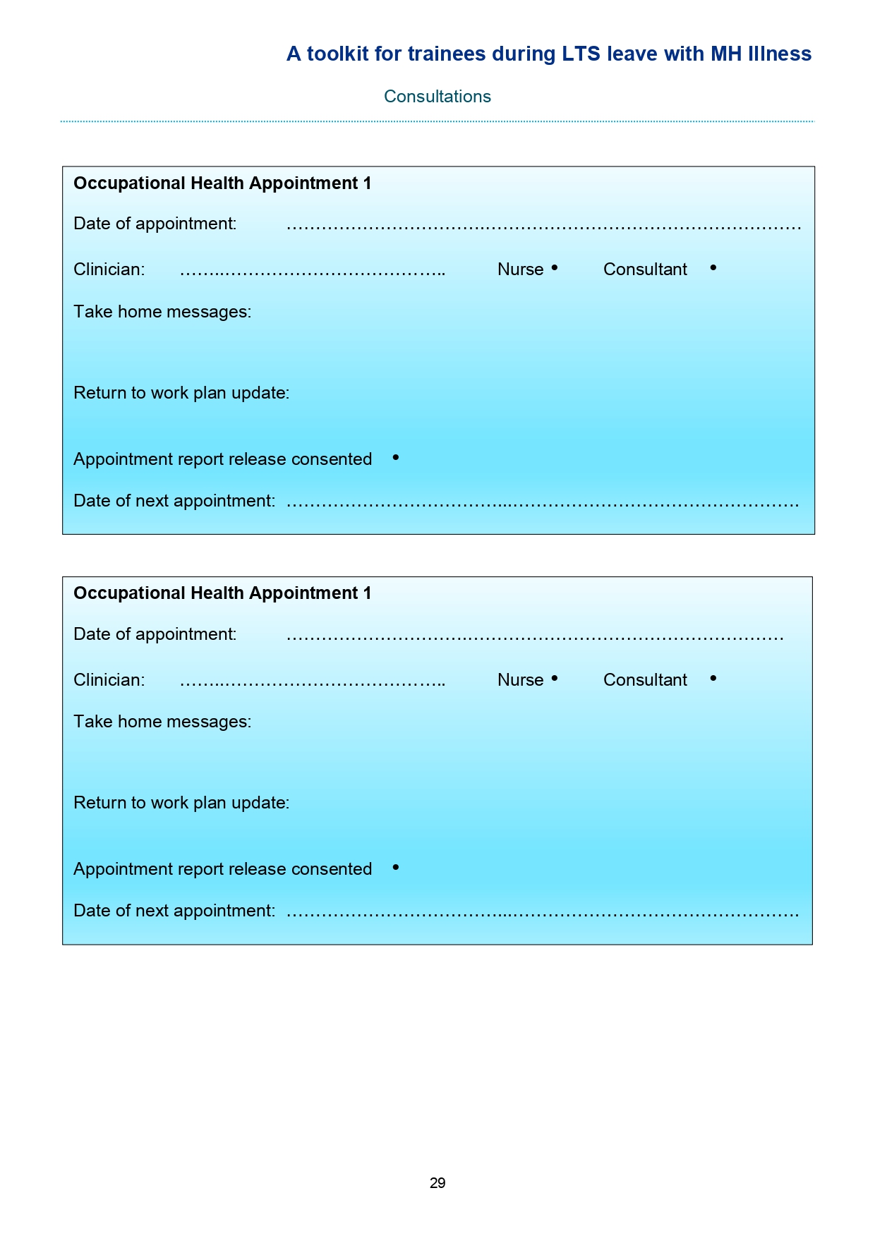 Lead Employer - MWL | NHSE Mental Health Toolkit